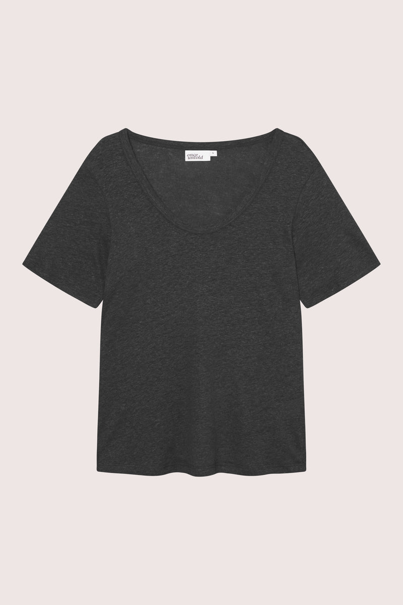 Breeze Tee - Washed Black – Once Untold